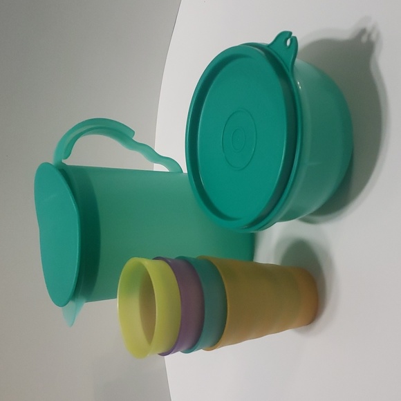 Tupperware | Kitchen | Tupperware Mini Impressions Set Never Used ...